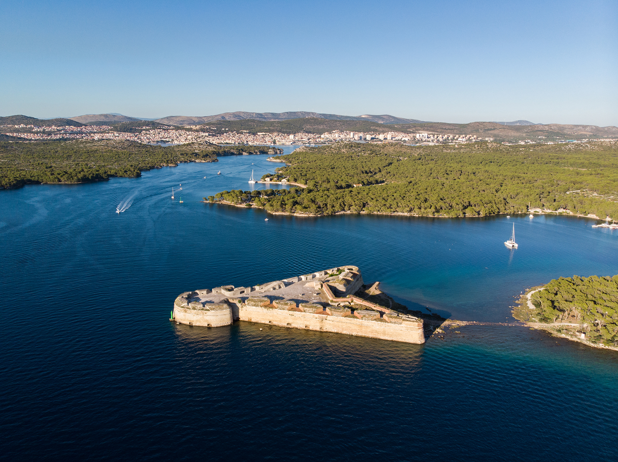 Festung Hl. Nikolaus in Sibenik | von Kroati.de √