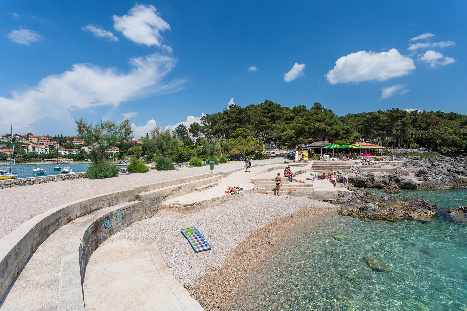 Die schönsten Strände in und um Krk - von Kroati.de √